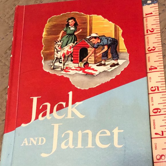 Houghton Mifflin | Other | Vintage Jack And Janet Reading For Meaning ...